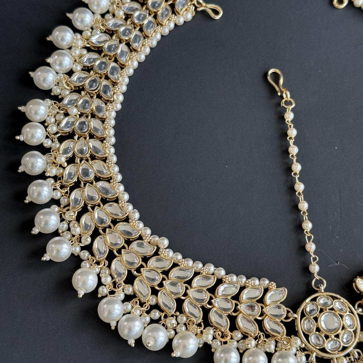 Kundan Head Band Sheesh Phool Matha Patti – ShopBollyWear.Com